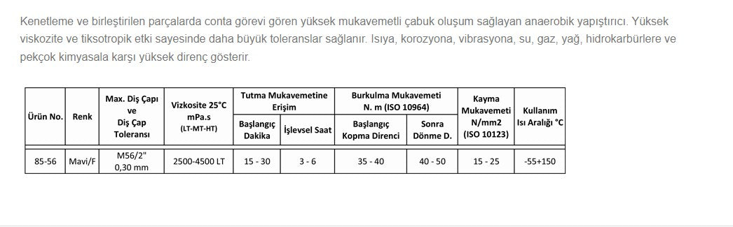 Loxeal – Diş Tutucu ( 85-56 ) 250ml – Neziroglu